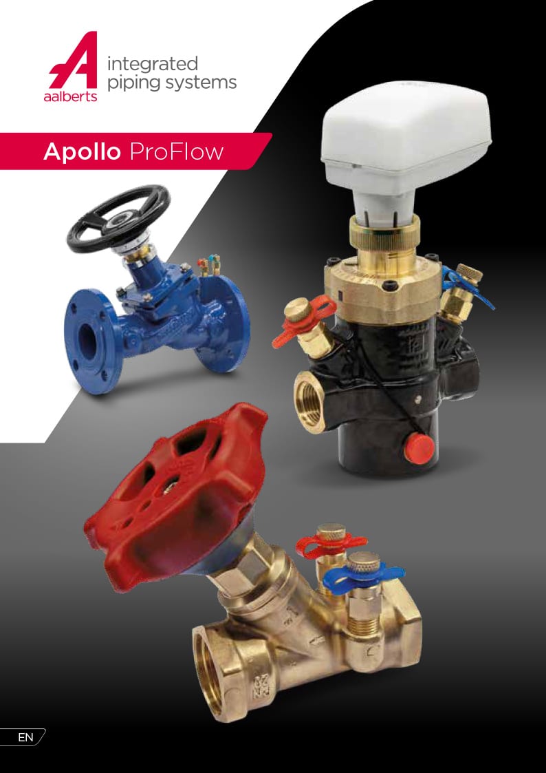 Apollo ProFlow balancing charts - Aalberts IPS AE